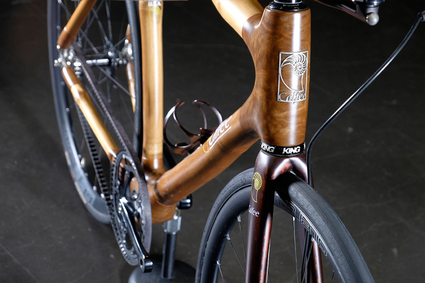 A Bamboo frame fixed gear bike by Calfee Design | The Spoken