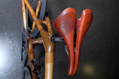 A Bamboo frame fixed gear bike by Calfee Design | The Spoken