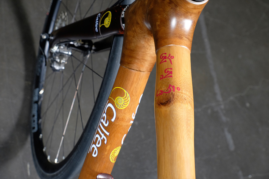 A Bamboo frame fixed gear bike by Calfee Design | The Spoken