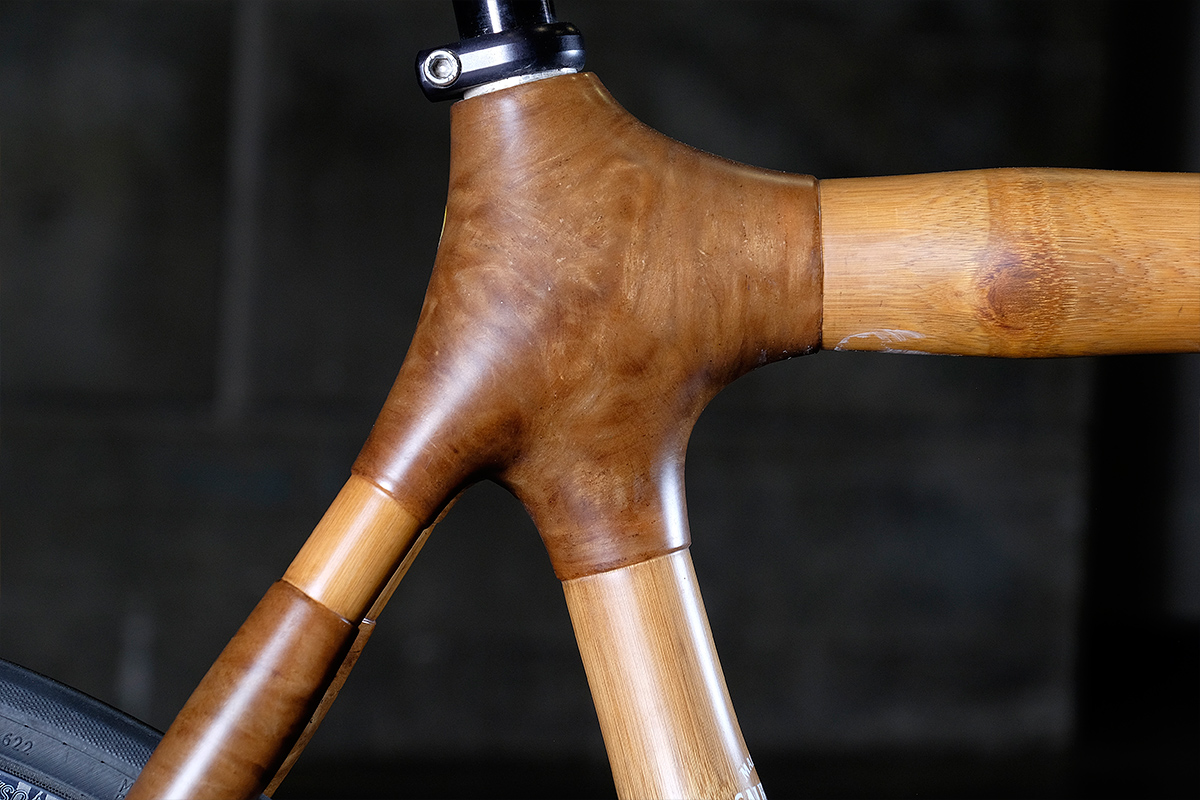 A Bamboo frame fixed gear bike by Calfee Design | The Spoken