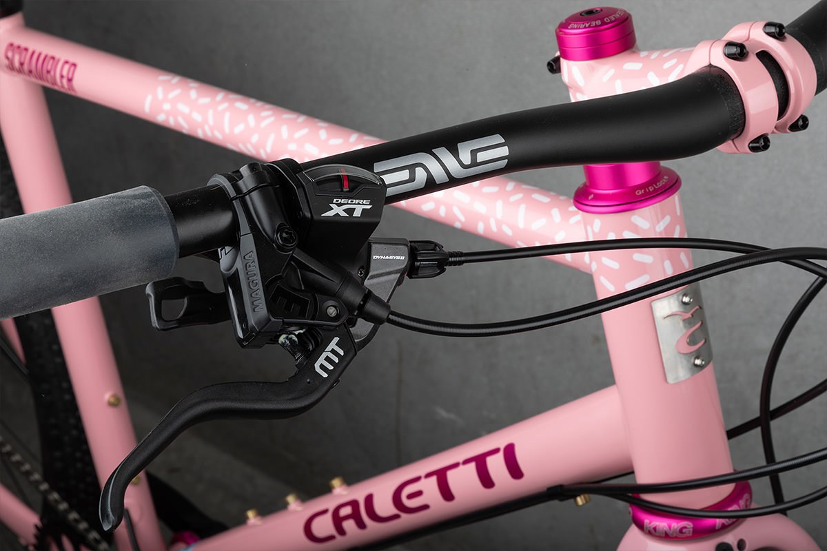 Sprinkles To The Metal: Caletti Cycles Donut Scrambler | The Spoken